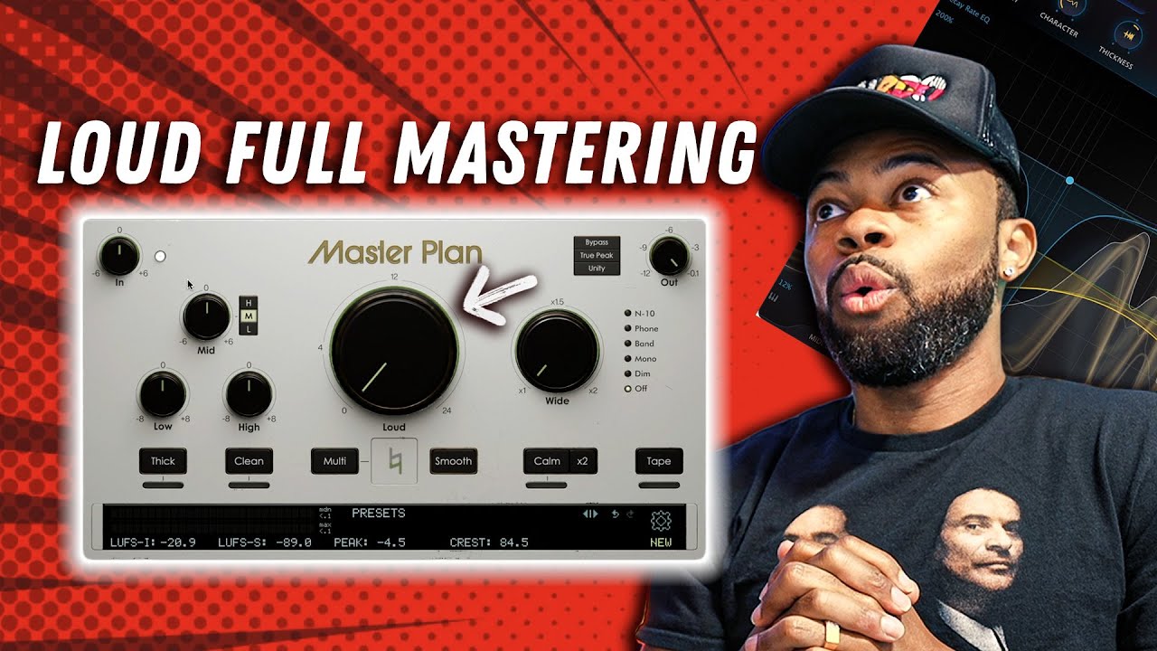 How To Get LOUD FULL MASTERS With MASTER PLAN 1.5 - YouTube