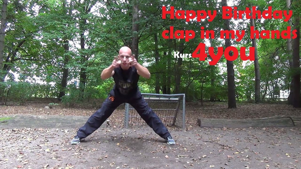 Happy Birthday 5clap Push Up by Kurs4you - YouTube