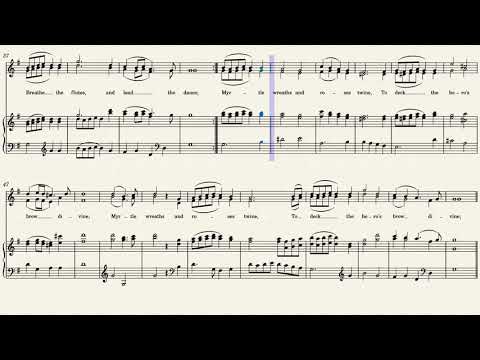 See, the conqu'ring hero comes by Georg Friedrich Händel
