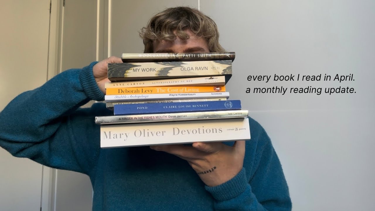 The nine books I read in April - YouTube