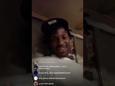 800 LIL TWIN GOES LIVE FROM PRISON WITH OFFICIAL GANG MEMBERS AND FANS ...