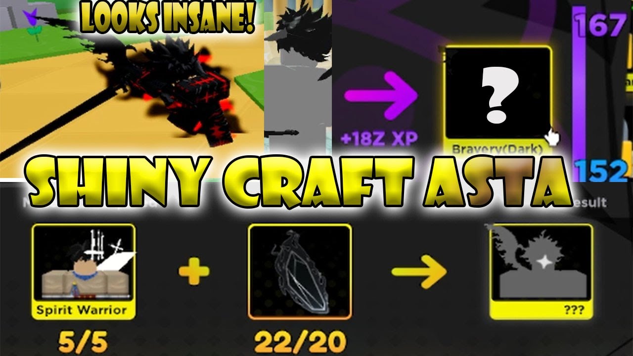 SHINY CRAFT ASTA Looks INSANE │ Anime Fighters Simulator - YouTube
