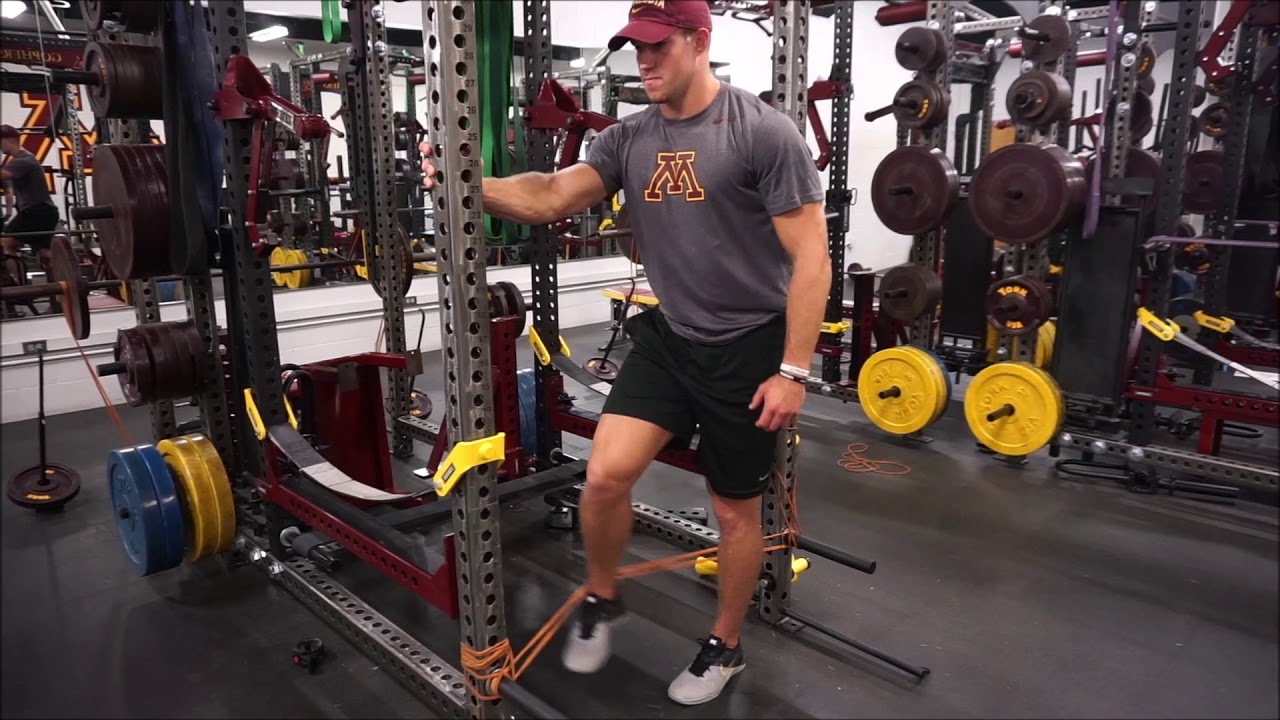Standing Half Hip Flexion External Rotation Toes In OCI - YouTube