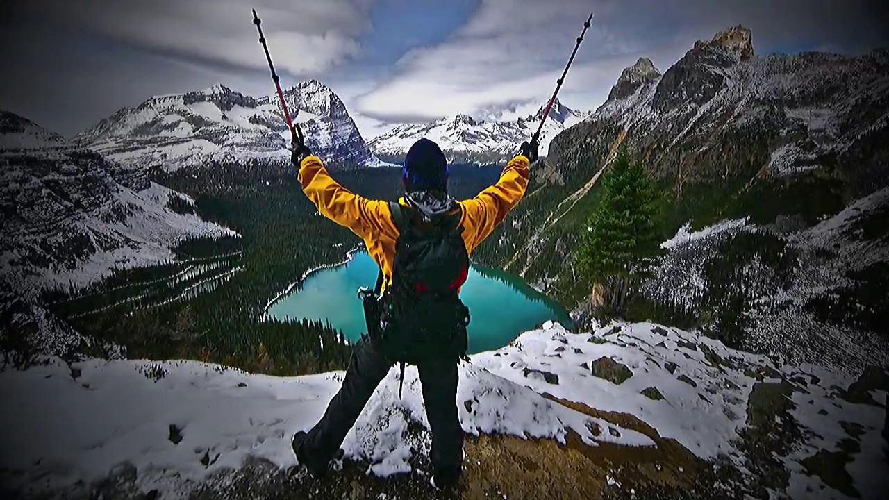 GREAT Hiking pov | amazing alpine scenery - YouTube