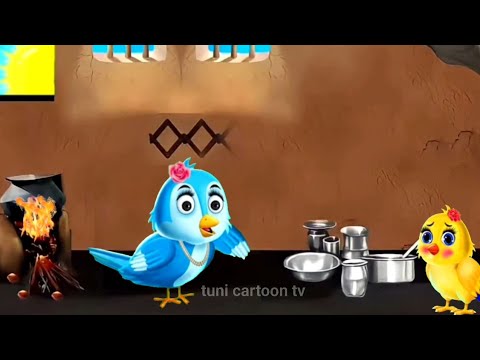 Man chidiya ki kahani chidiya ki kahani pakshi cartoon tuni cartoon tv ...