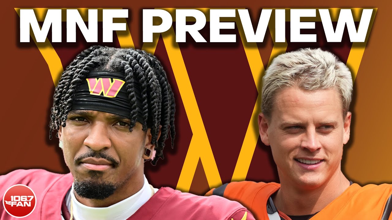 Earl Forcey Has No Idea What To Expect from #commanders vs. #bengals ...