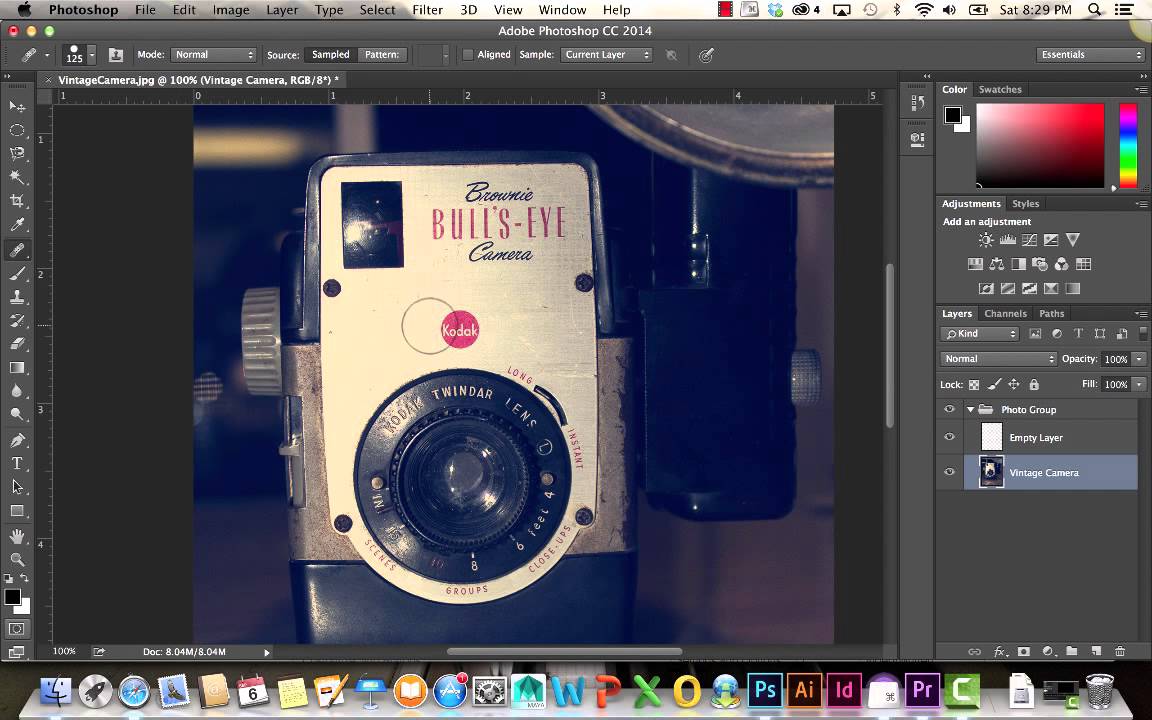 Intro to Photoshop CC - Tools Overview - YouTube