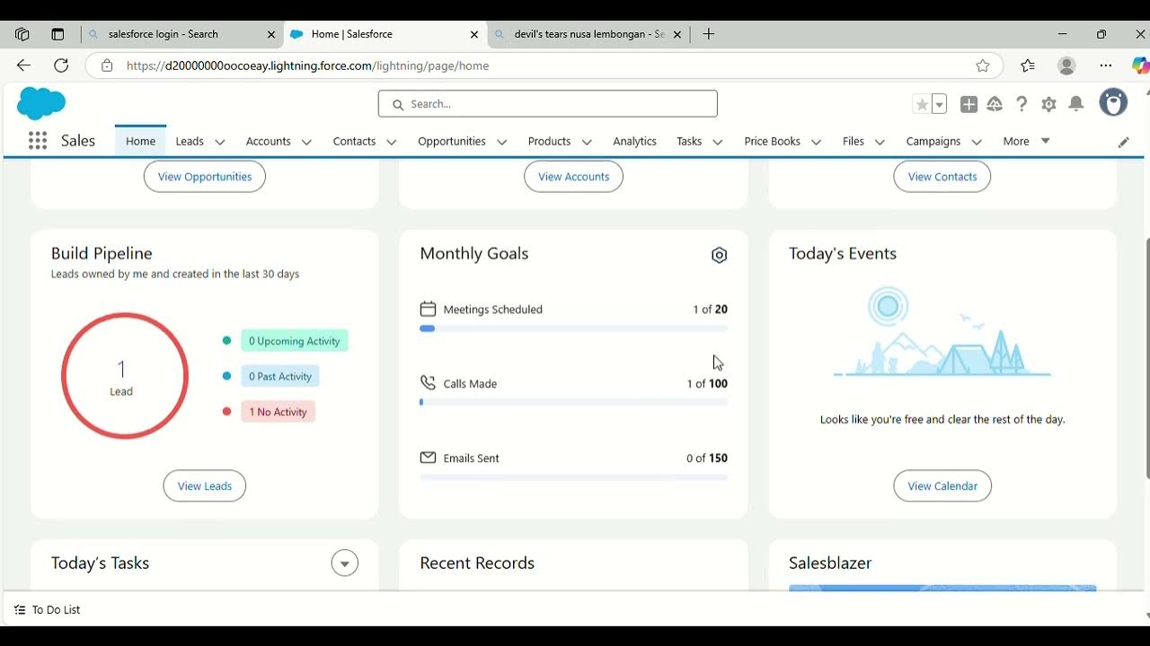 🔍 Navigating the Salesforce Interface | Salesforce Tutorial for ...