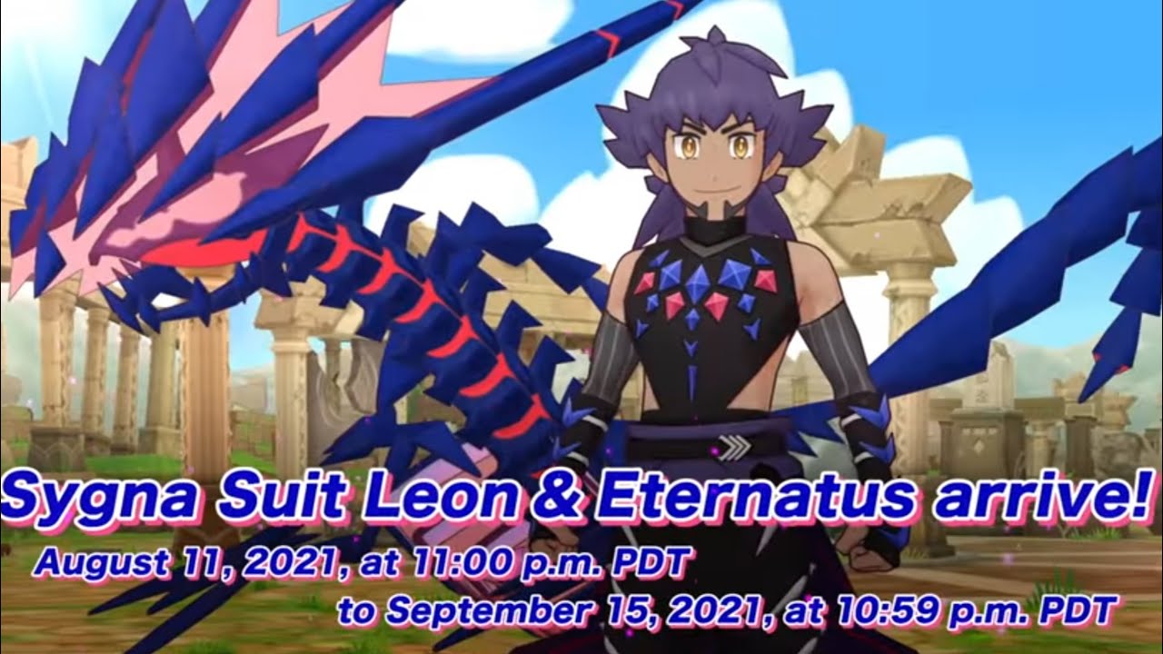 Pokemon Masters EX: SS Leon & Eternatus Stats & Moveset Preview and ...