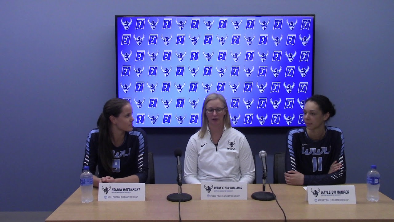 NCAA VB | WWU Post Game Interview - YouTube