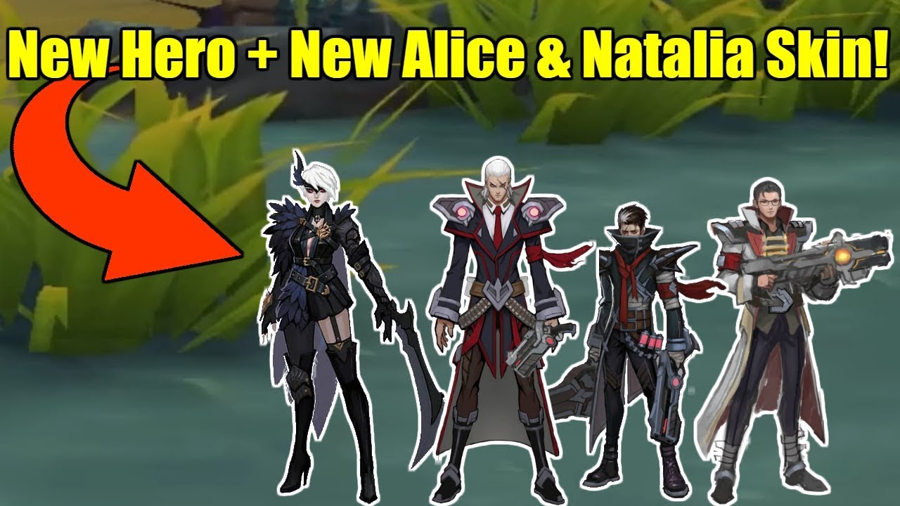 Mobile Legends - NEW HERO & NEW ALICE AND NATALIA SKIN! - YouTube