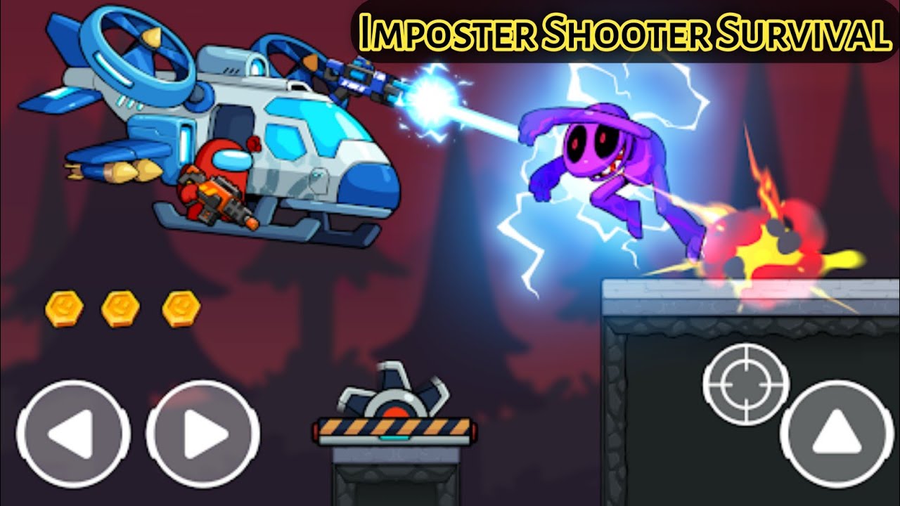 Imposter Shooter Survival Gameplay Level 1-6 - YouTube