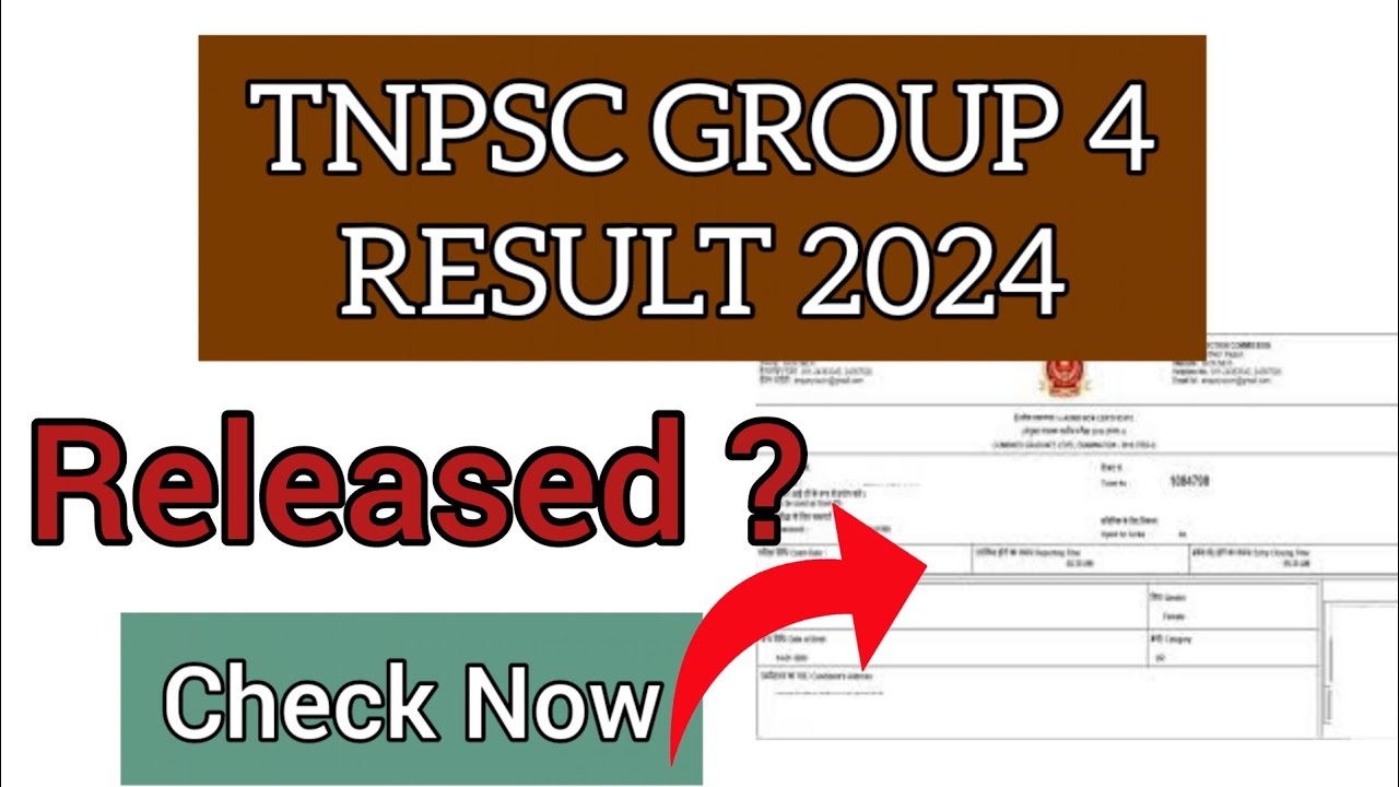 TNPSC Group 2 Result 2024 | How To Check TNPSC G-2 Result 2024 - YouTube