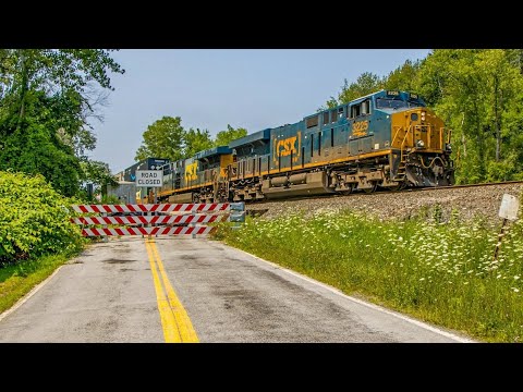 CSX I020-27 in Macedon NY 7-28-24 - YouTube