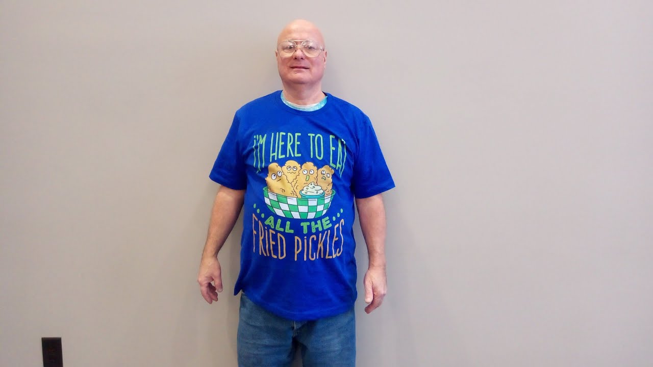 I'm here to eat all the fried pickles show for [Gordon Flowers predator ...