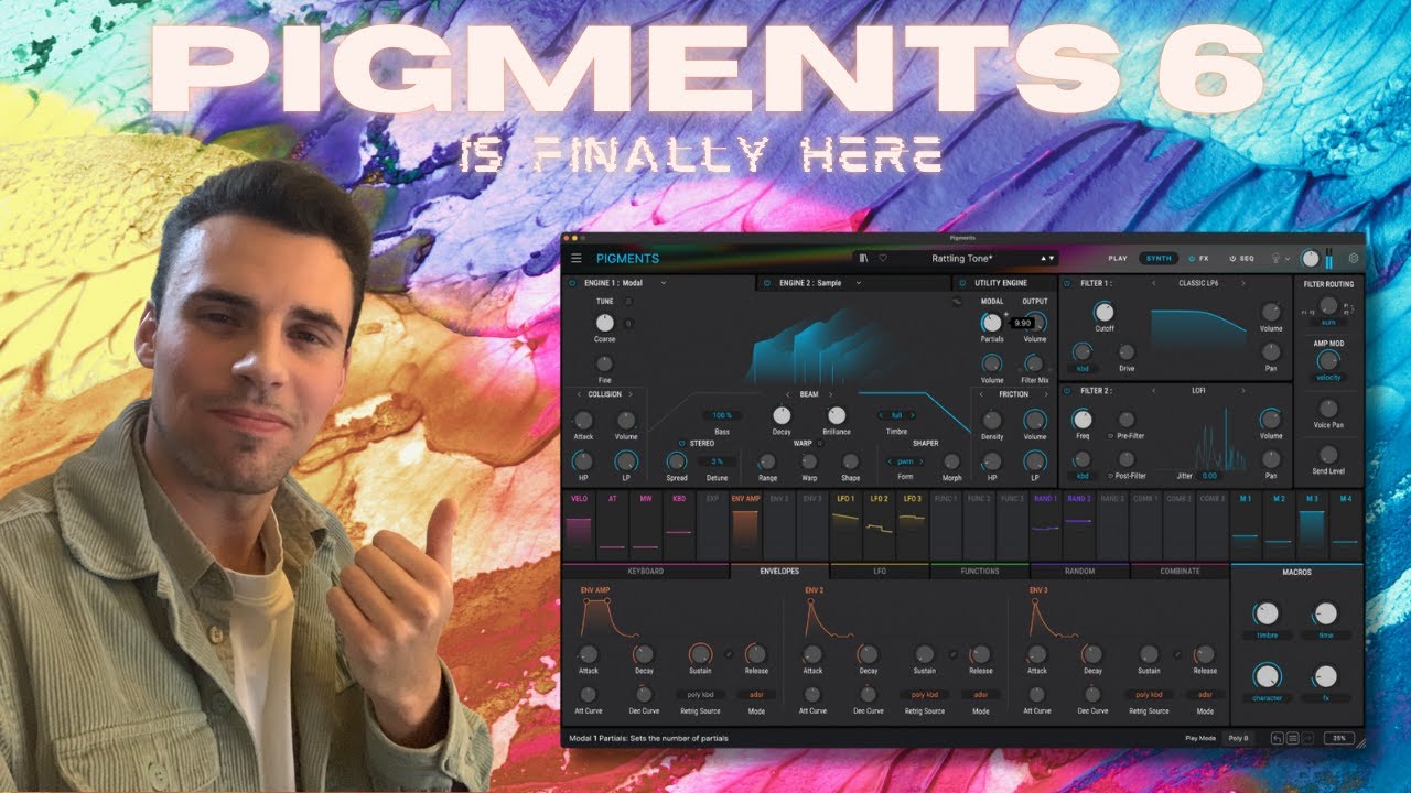 Arturia, Pigments 6 | Some Factory Presets Designed by Me - YouTube