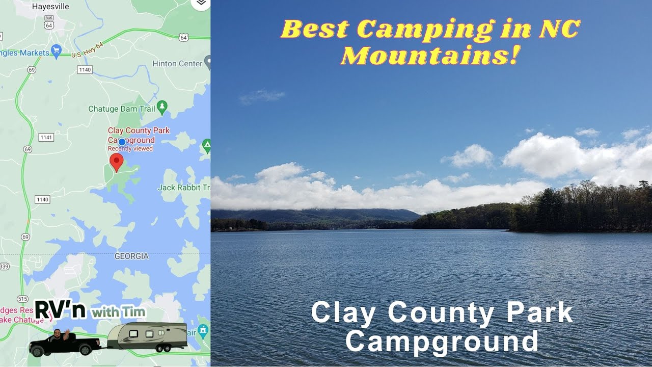 The BEST RV park in North Carolina? - Clay County Campground review ...