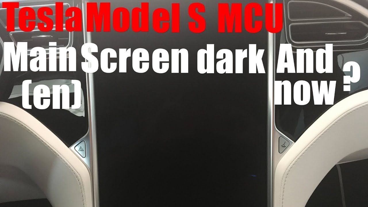 Tesla Model S Main Screen dark (en) - YouTube