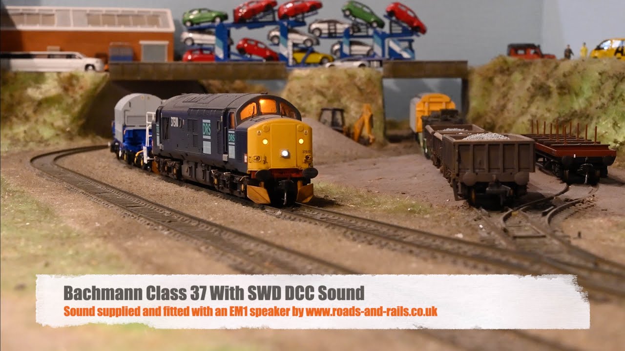 Bachmann Class 37 With An EM1 Speaker In The Fuel Tanks And SWD Sound ...