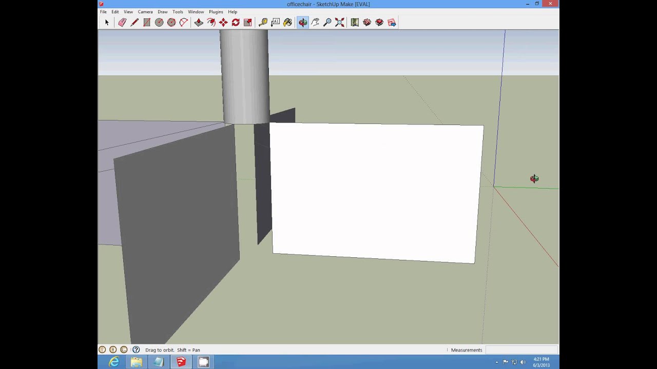 Office Desk Chair SketchUp for Imvu - YouTube