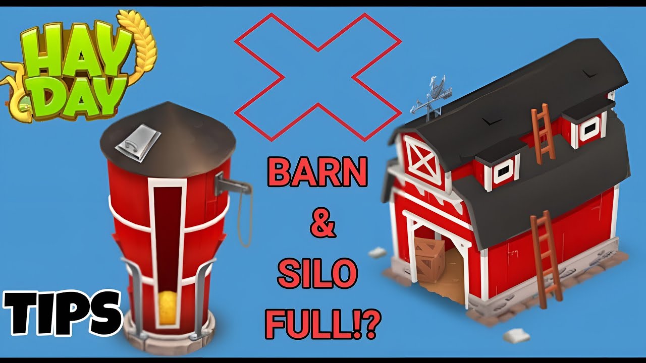 Hay Day Barn & Silo Full - What To Do - YouTube
