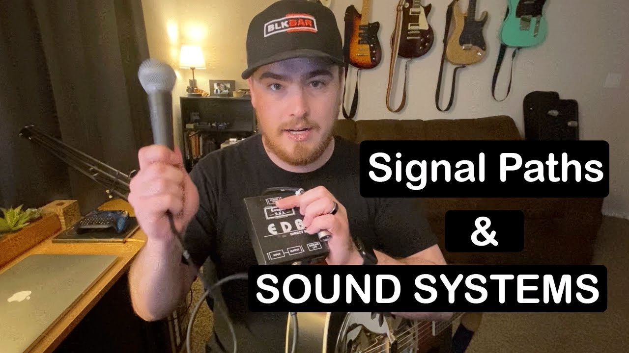 How to Plug Your Guitar into a Sound Board (Signal Paths and Sound ...