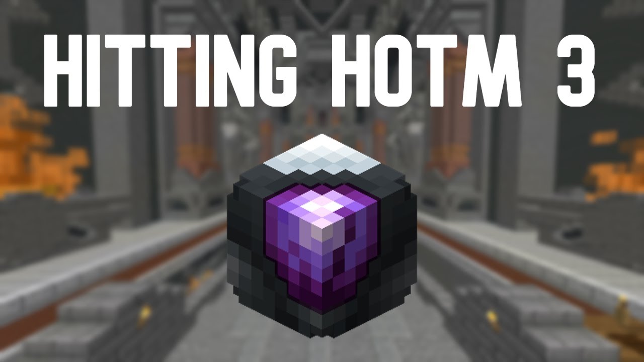 GETTING HOTM 3 (SpeedRunning Hypixel Skyblock) [4] - YouTube