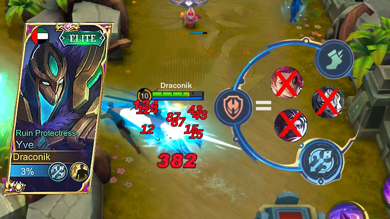 Yve TANK Emblem Build!! | Road To Global 1 | Mobile Legends - YouTube