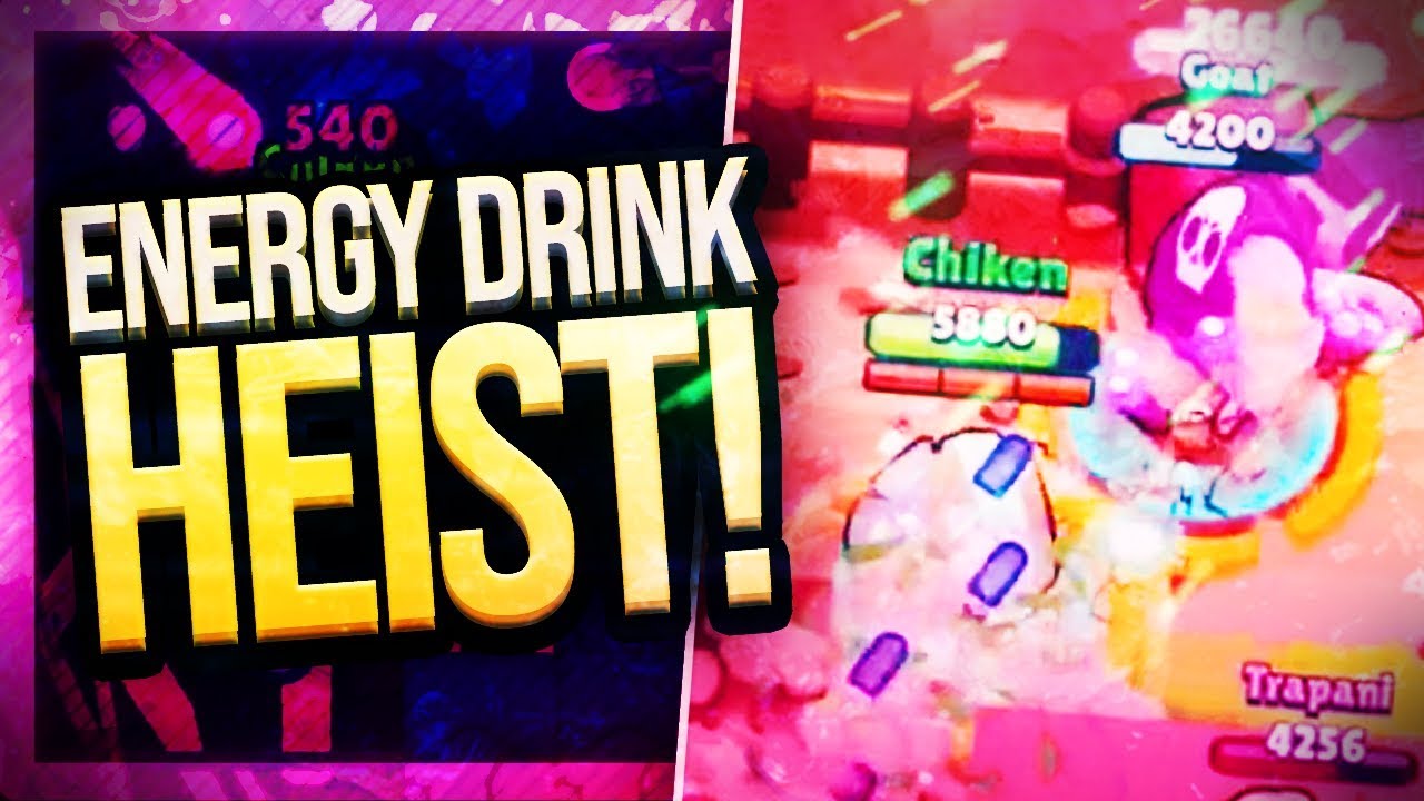 Can We Win Energy Drink Heist With RANDOMS!? - Brawl Stars - YouTube