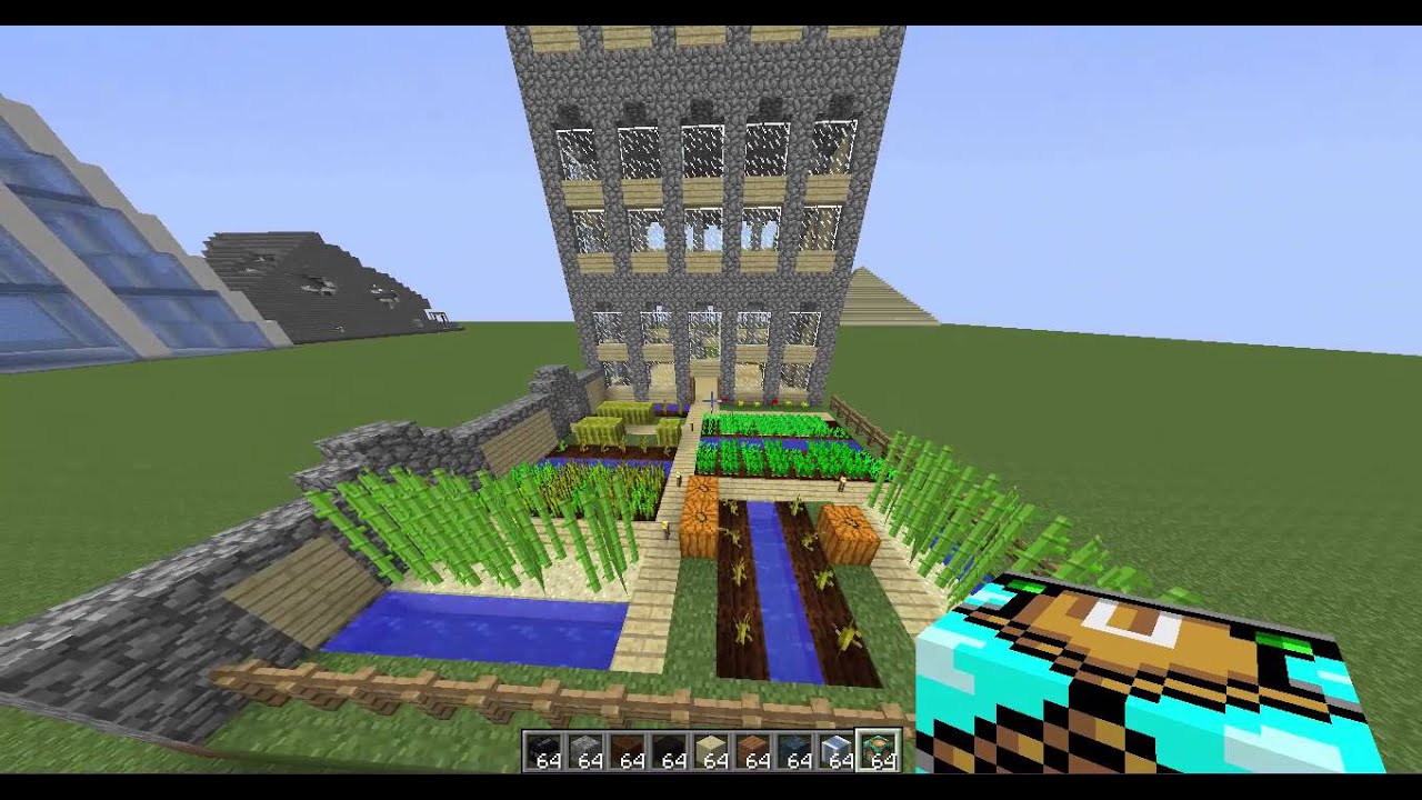 Minecraft Instant Structures Mod 1.7.2 | Na srpskom - YouTube