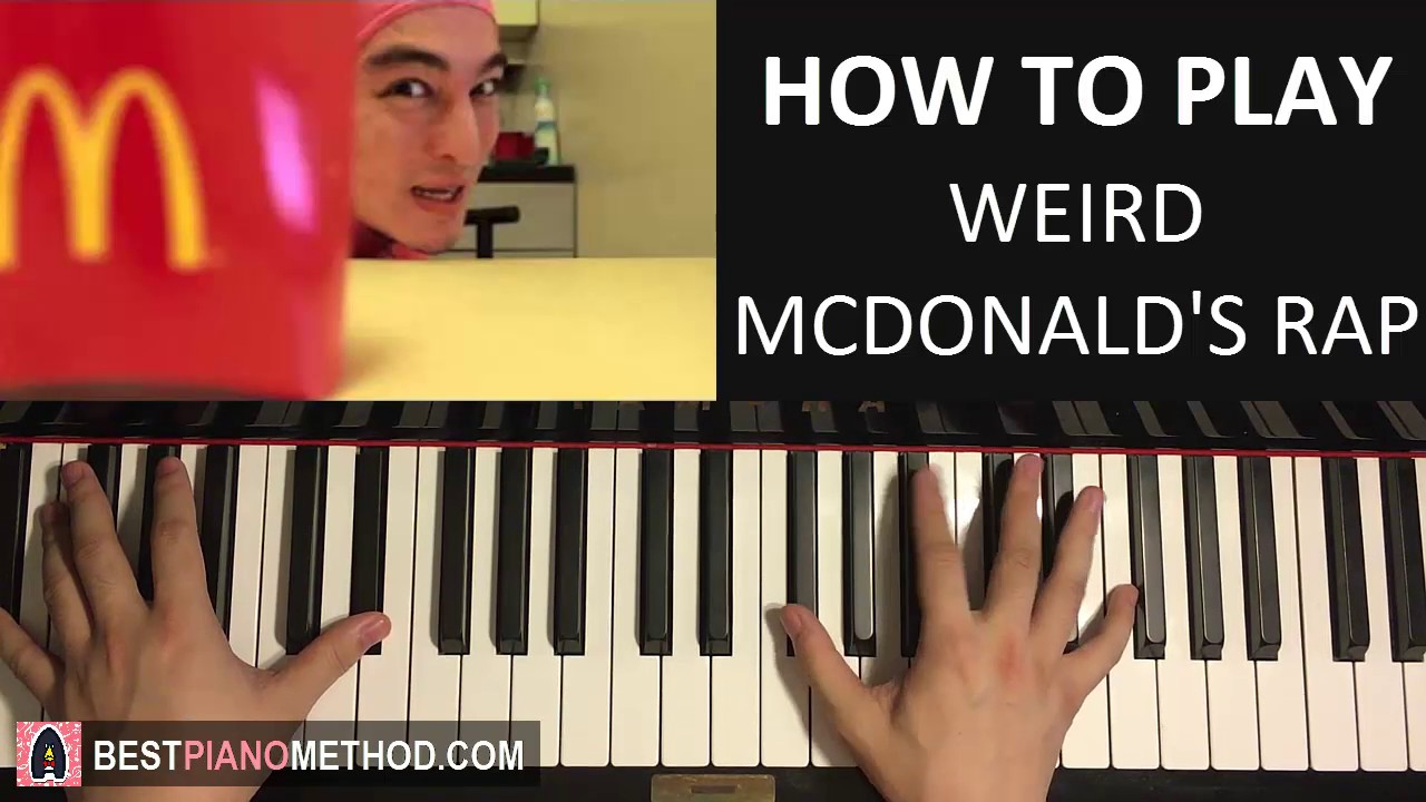 HOW TO PLAY - FILTHY FRANK - WEIRD MCDONALD'S RAP (Piano Tutorial ...