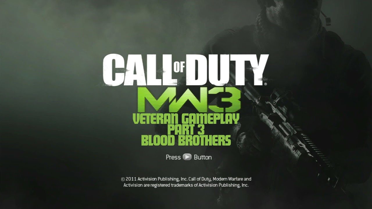 Call of Duty Modern Warfare 3 Campaign on VETERAN DIFFICULTY | Part 3 ...