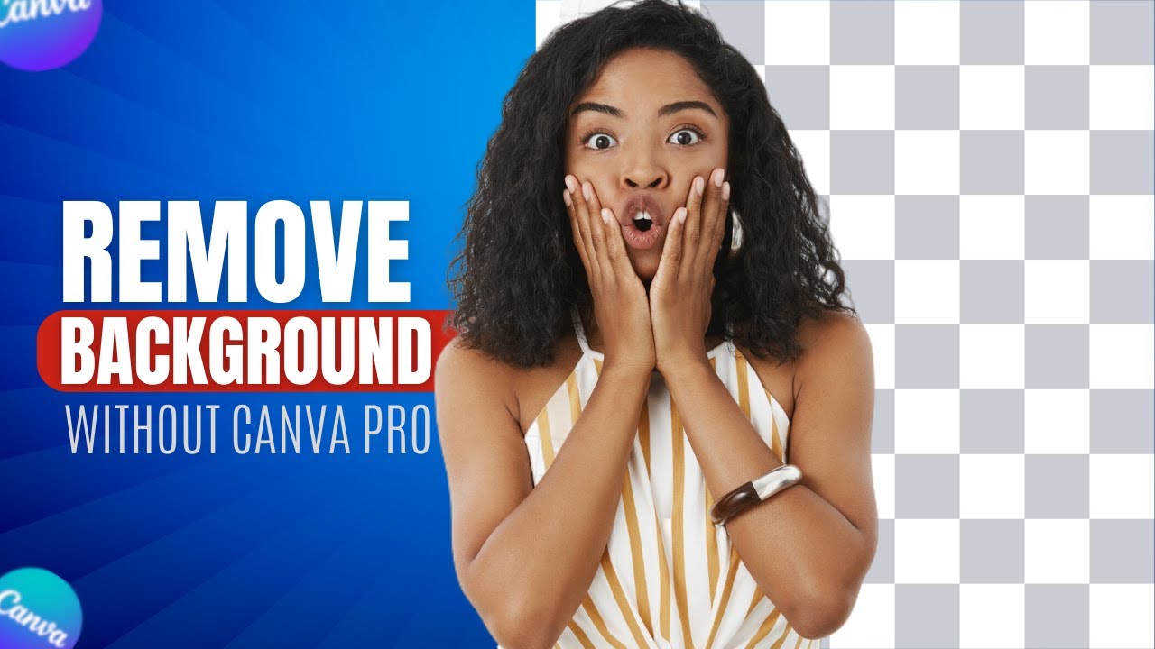 How to Remove Background in Canva Without Canva Pro | Free Background Removal Tutorial - YouTube