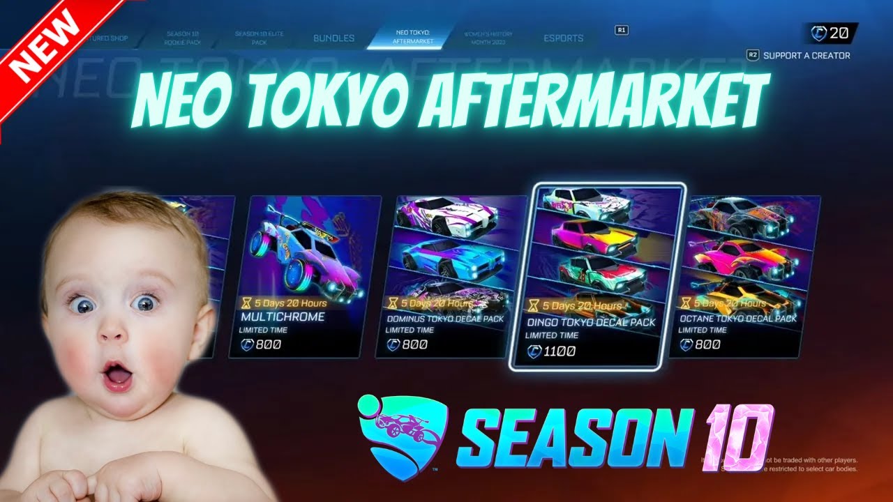 *NEW* NEW TOKYO AFTERMARKET BUNDLES IN ROCKET LEAGUE! | SEKUHO - YouTube