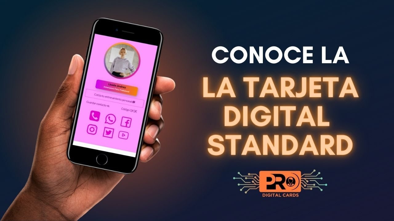 Tarjetas de presentación digitales 📲 [CONOCE LA TARJETA DIGITAL ...