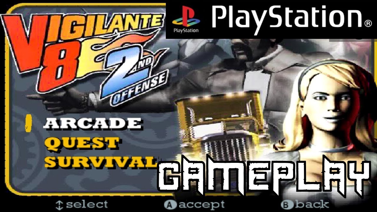 PlayStation – Vigilante 8: 2nd Offense Gameplay | Classic Car Combat ...