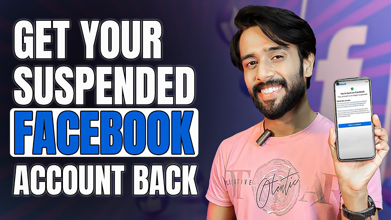 How To Recover Suspended Facebook Account | Your Account Has Been ...