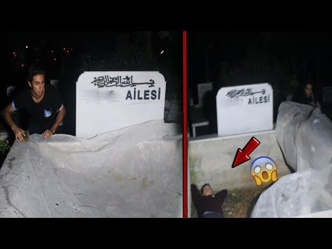 ECİNNİ VAKASI İNCELEMEYE GİTTİK !!! (Mezarın İçindeki Adam😱)