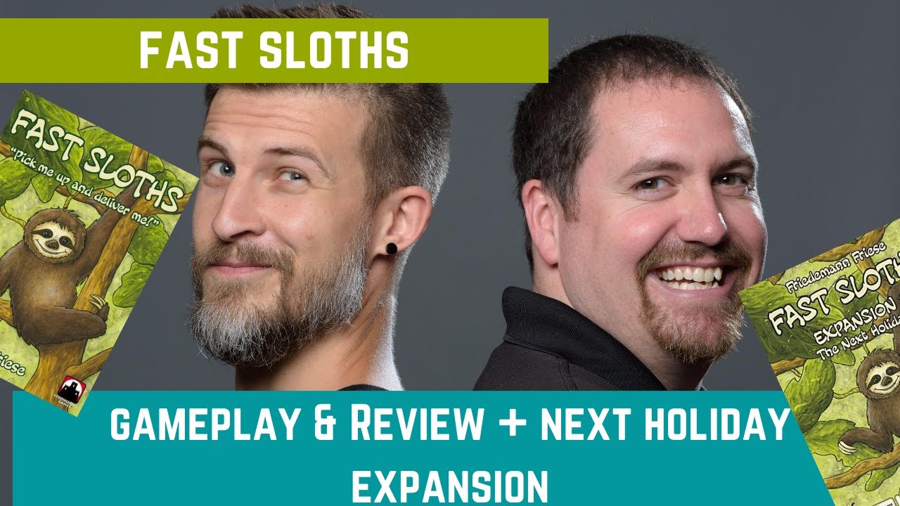 Fast Sloths: Gameplay & Review + The Next Holiday Expansion - YouTube