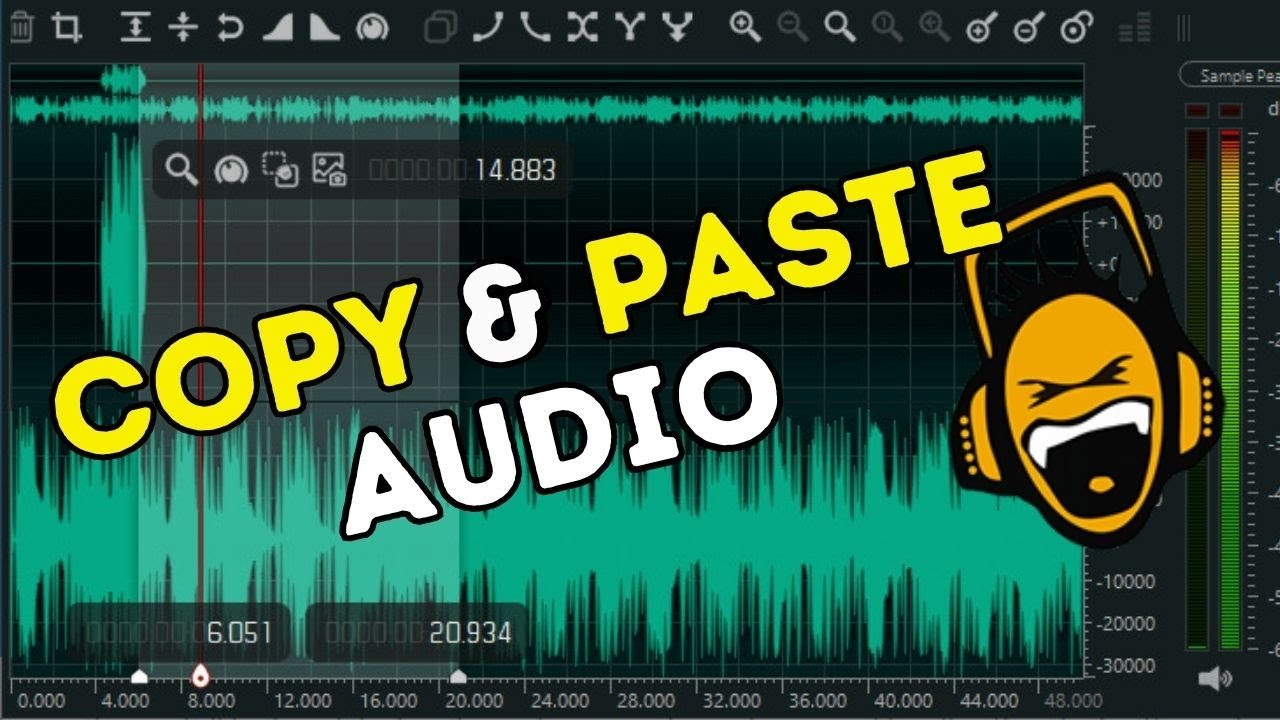 How to Copy and Paste Audio in Ocenaudio 2025? - YouTube