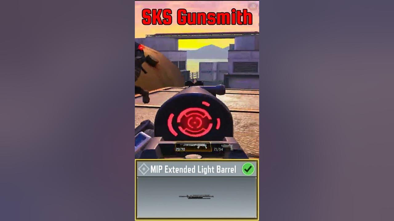 Current META GUNSMITH for SKS #codm - YouTube