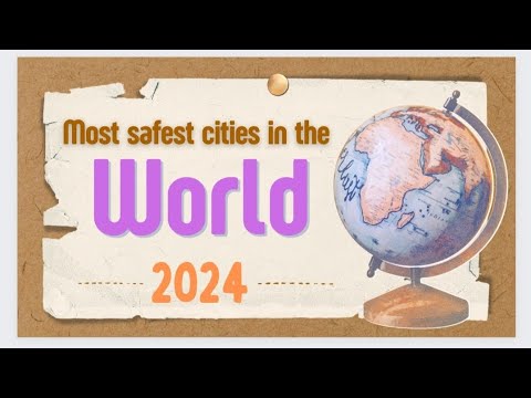 Most safest cities in the world 2024|world data #worlddata #safestcountries #youtube - YouTube