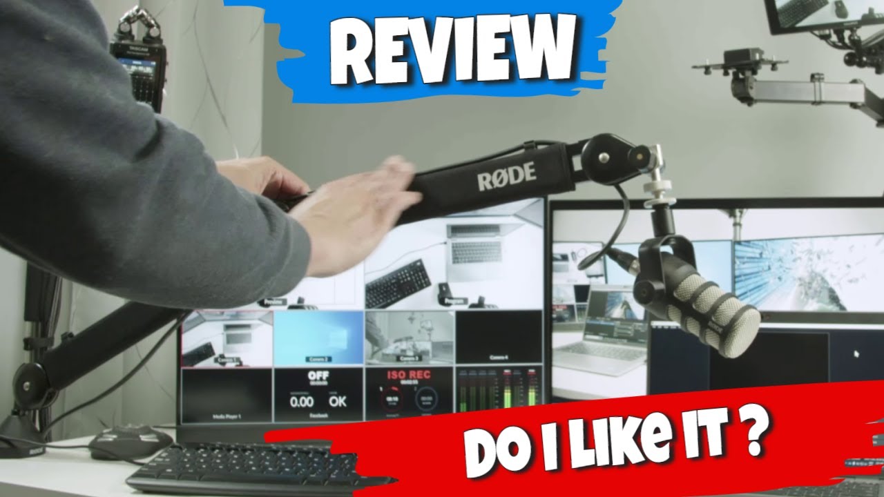 Rode PSA1+ Pro Studio Boom Arm Review - YouTube