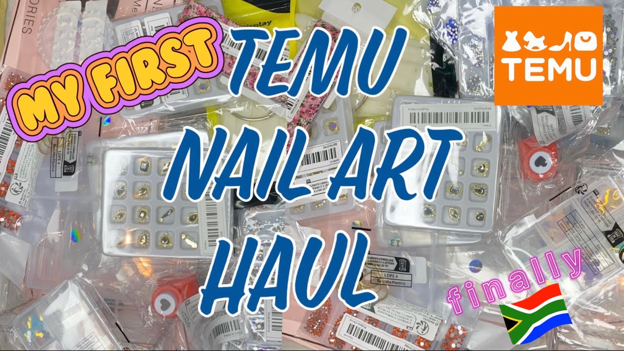 TEMU NAIL ART HAUL || Majnoon Nails || Nail Art Tutorials - YouTube