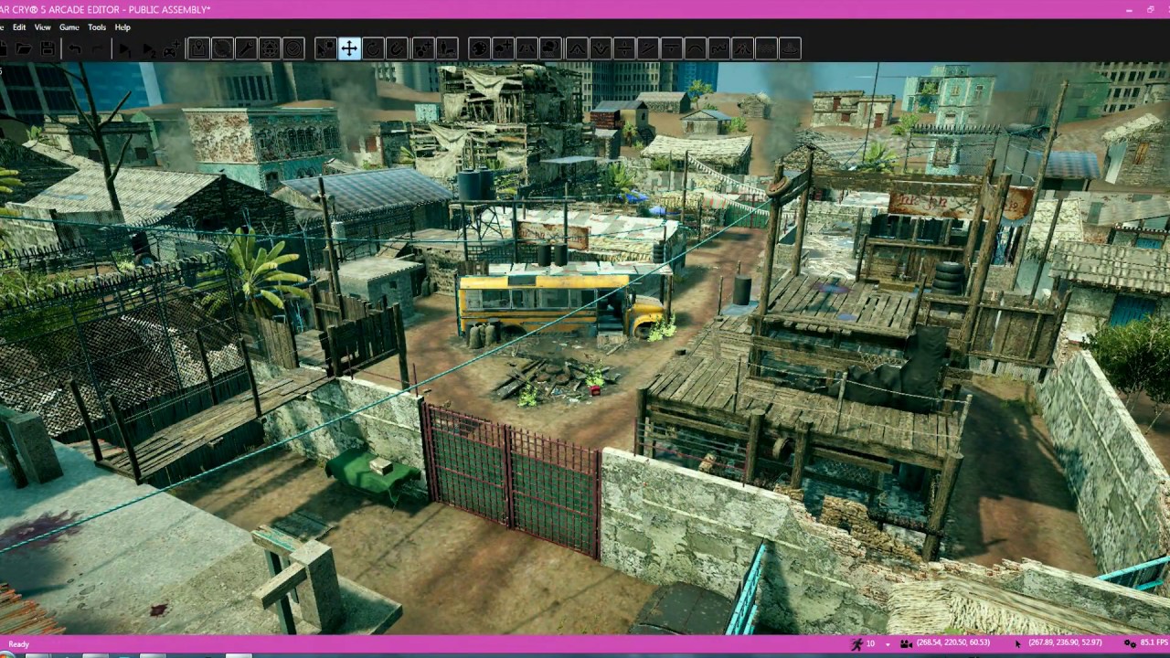 Making The Resident Evil 5 Mercenaries Map "Public Assembly" in Far Cry ...