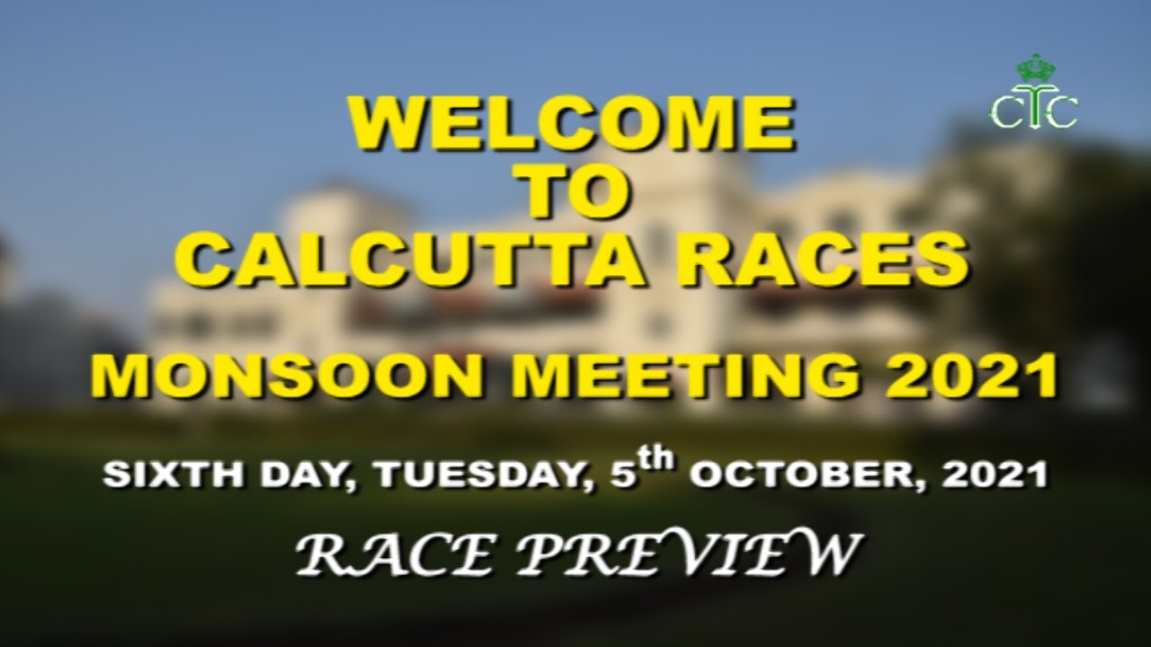 Calcutta Race Preview of 5th Oct 2021 - YouTube