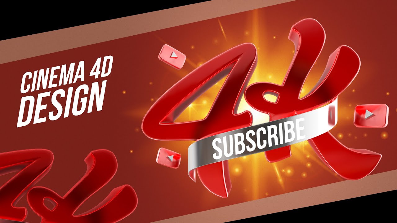 Coming Soon !! Subscribe 4k Design In Cinema 4D - YouTube