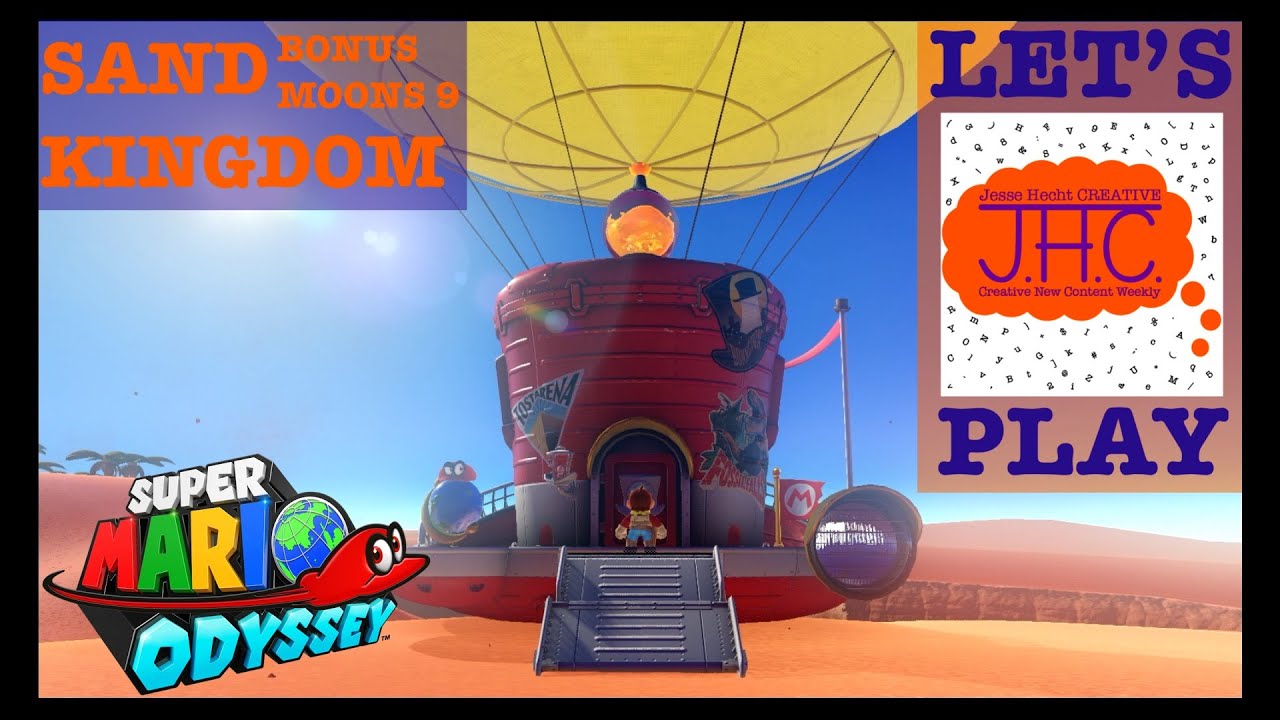 SAND Finale! - SUPER MARIO ODYSSEY Part 58 - Bonus Sand Kingdom 9 ...