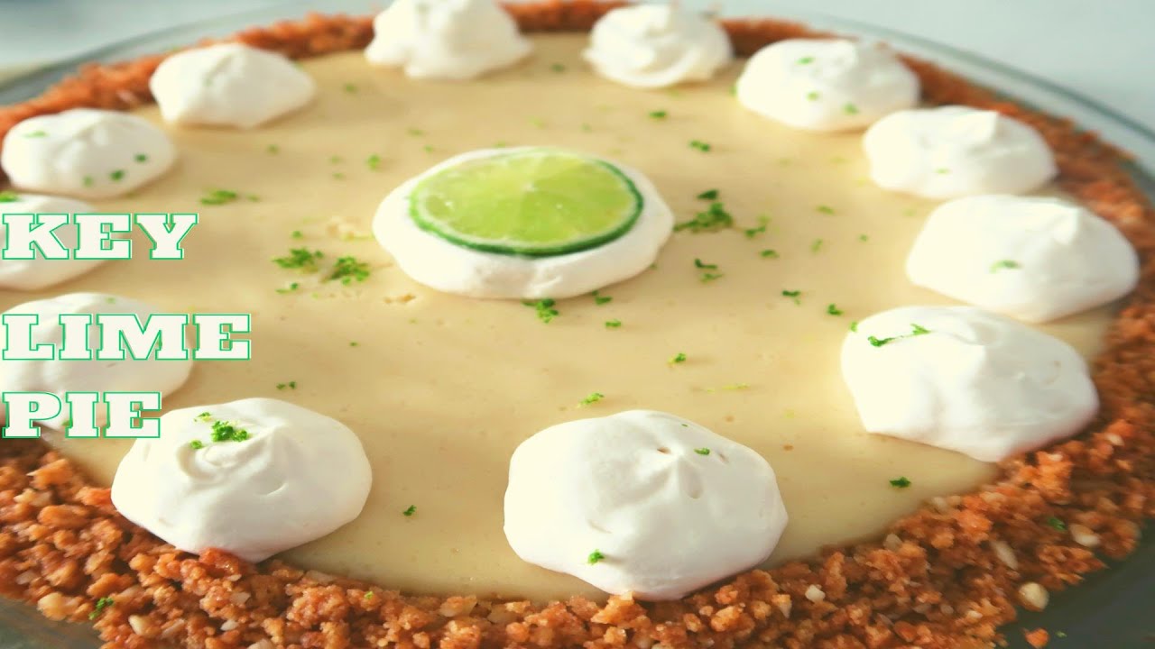 Key Lime Pie with Macadamia Nuts | SUPER CREAMY - YouTube
