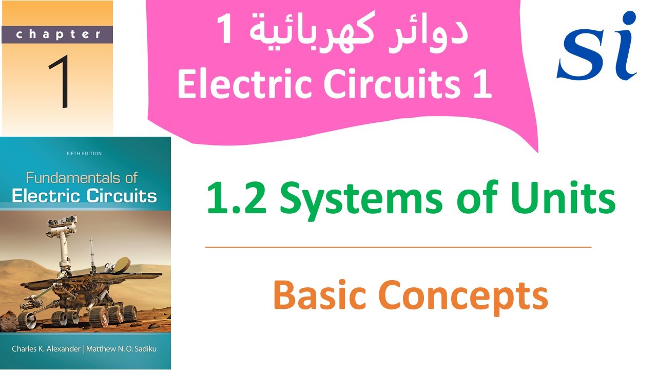 Electrical Circuits 1 | CHAPTER 1 Basic Concepts | 1.2 Systems of Units ...